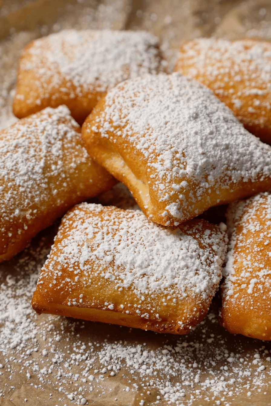 Crispy Air Fryer Beignets in 6 Minutes | 75% Less Oil
