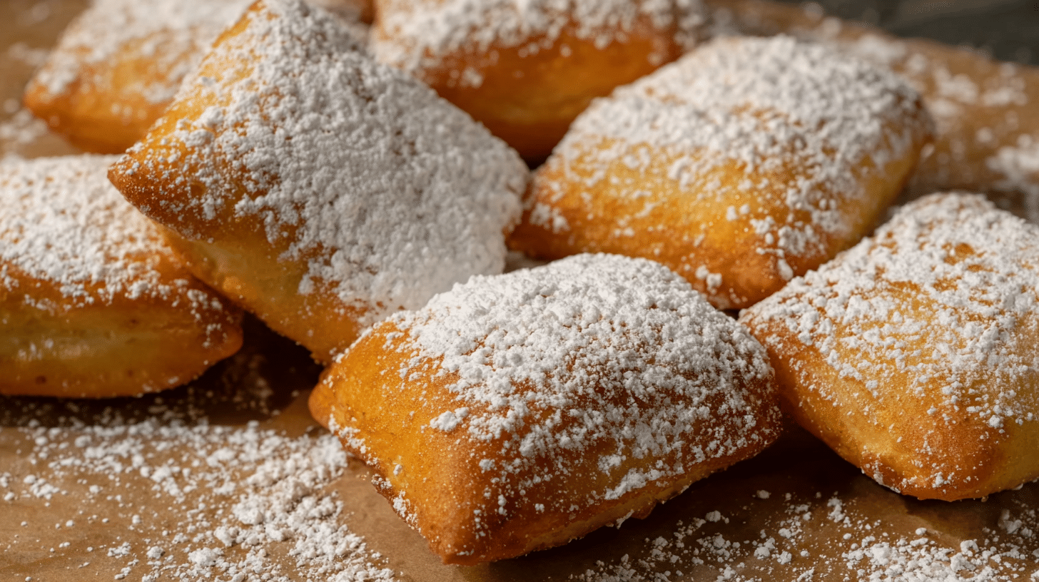 Crispy Air Fryer Beignets in 6 Minutes | 75% Less Oil