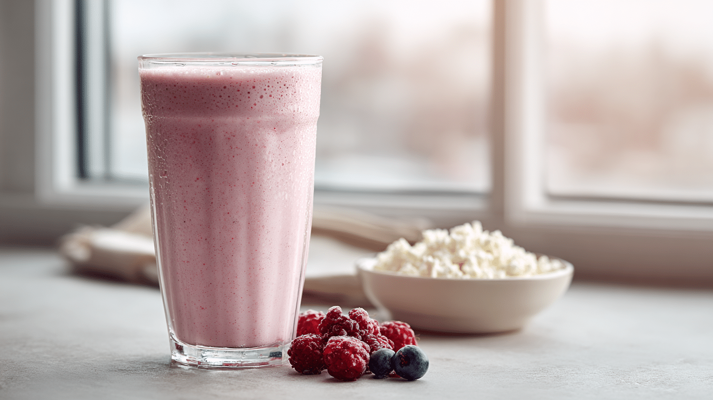 Cottage Cheese Protein Shake | 5-Minute High Protein